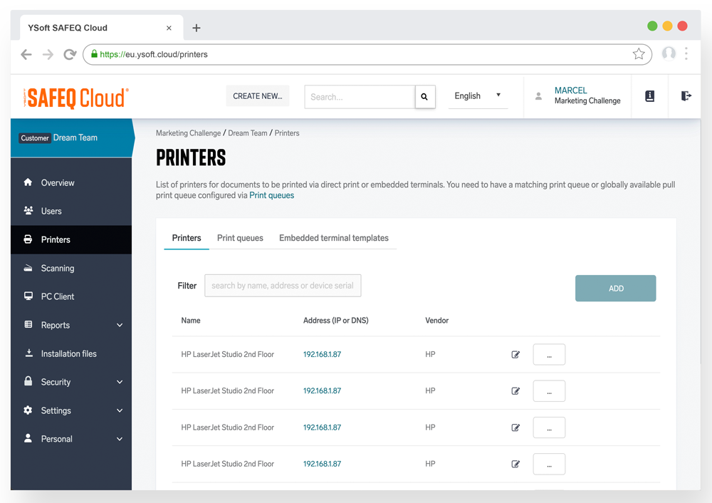 All-in-One Cloud Native Print and Scan Platform | YSoft SAFEQ