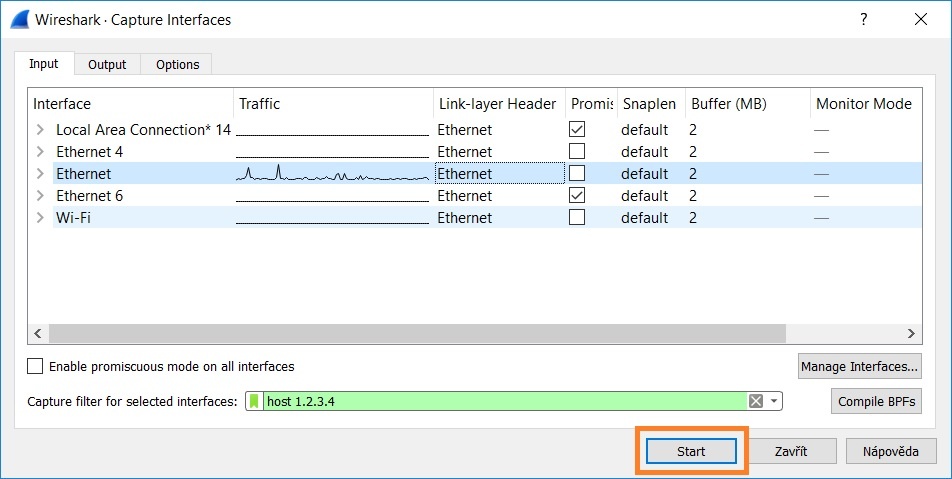 Capturing Of Network Traffic Using Wireshark Tool