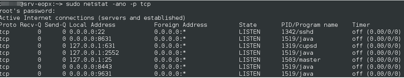 Determine Which Program Uses or Blocks a Port