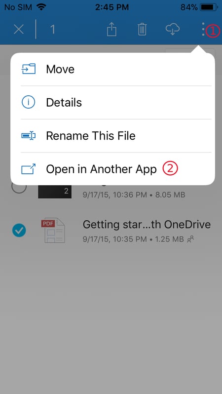 Microsoft OneDrive: How to Print Document