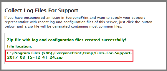 Debug: Creating Debug Log Files for Support