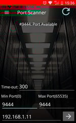 Android: Test and Verify Ports from Device to Server