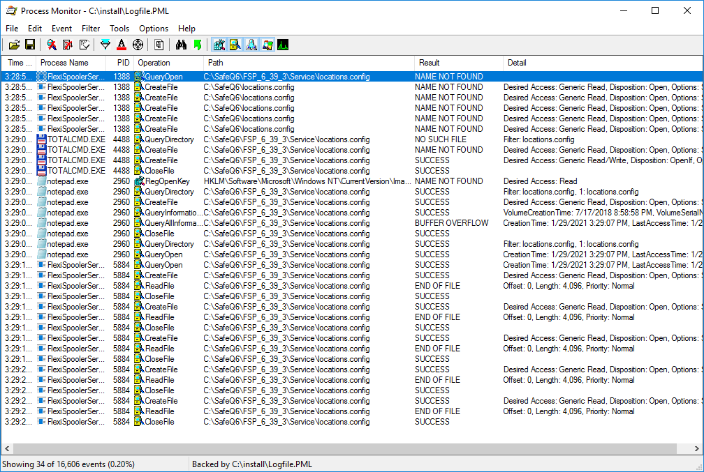 Determining the Process Accessing a File