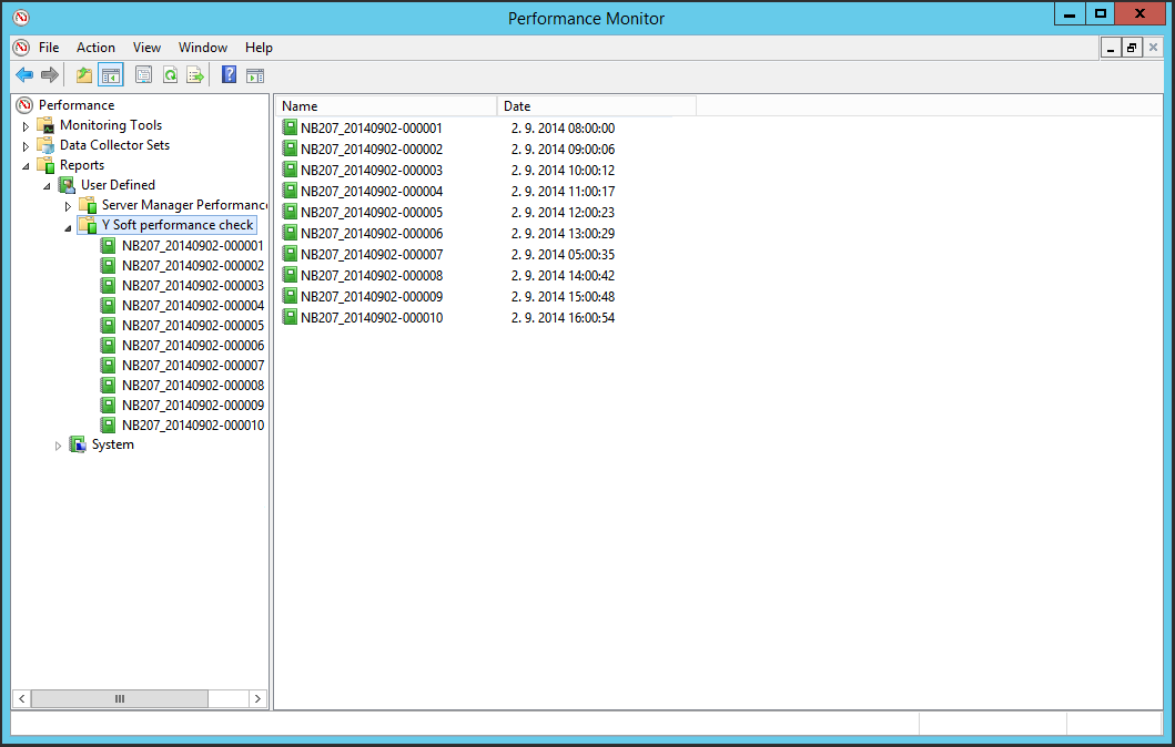 System Performance Collecting Performance Data Using Performance Monitor Perfmon