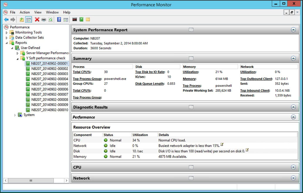 System Performance Collecting Performance Data Using Performance
